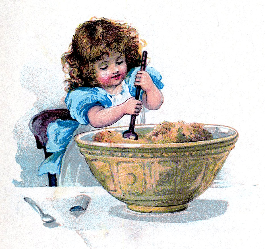 Vintage Baking Clipart